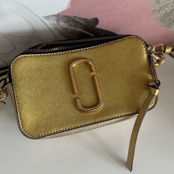 Marc Jacobs | Bags | Marc Jacobs The Metallic Snapshot | Poshmark